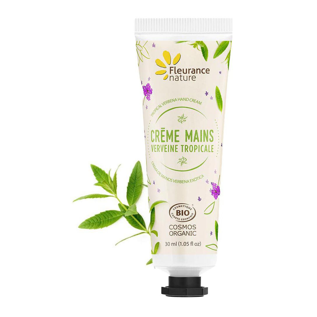 Crème mains à la Verveine tropicale, Cosmétique bio - Fleurance Nature