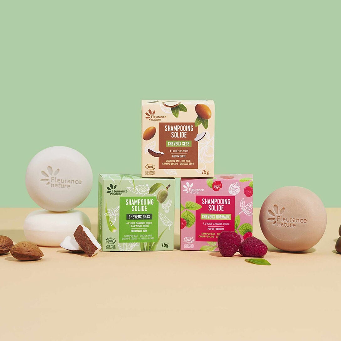 Shampoing Solide Cheveux Normaux BIO - Fleurance Nature